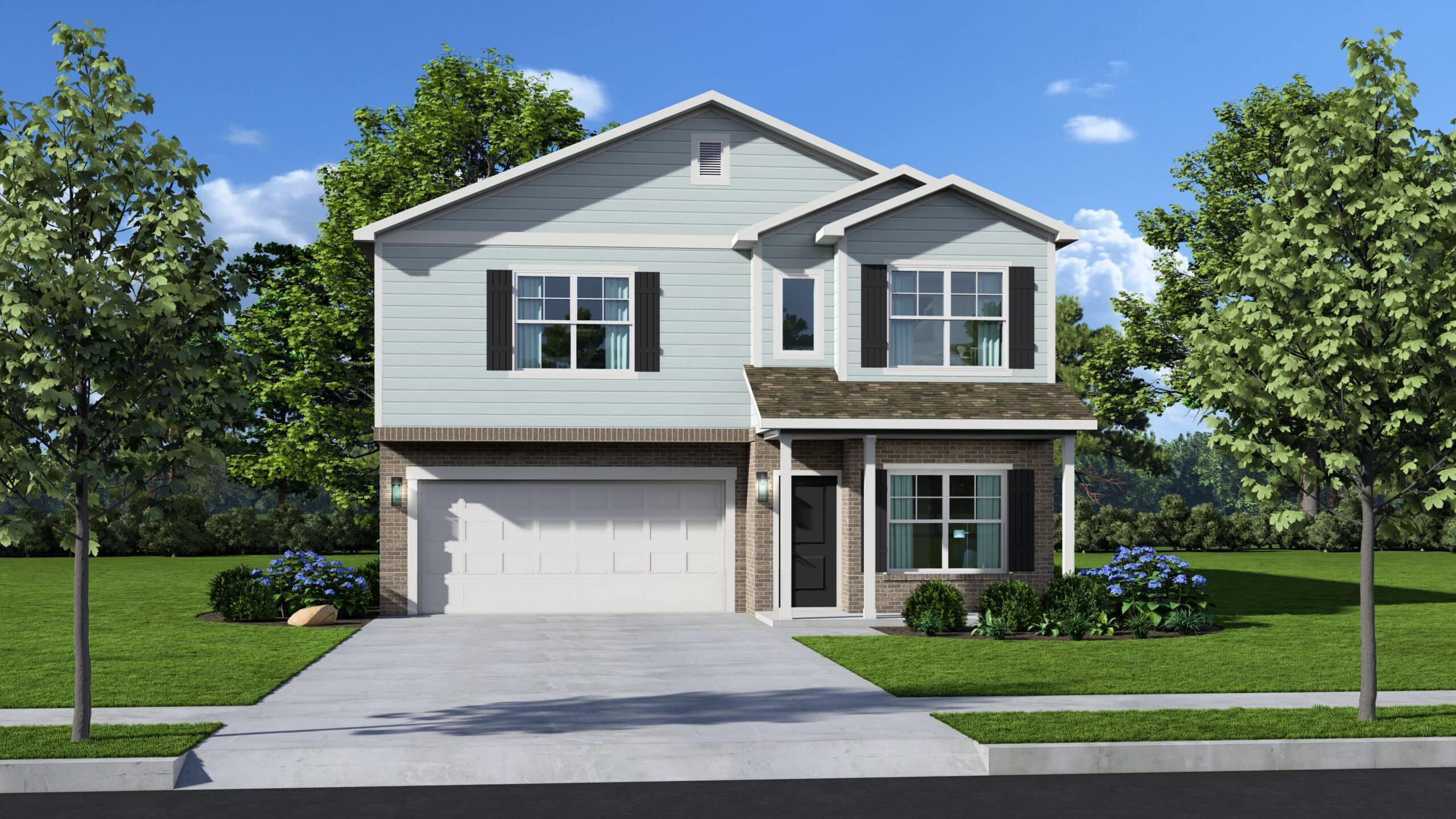 The Ash Floor Plan by Maplewood Homes