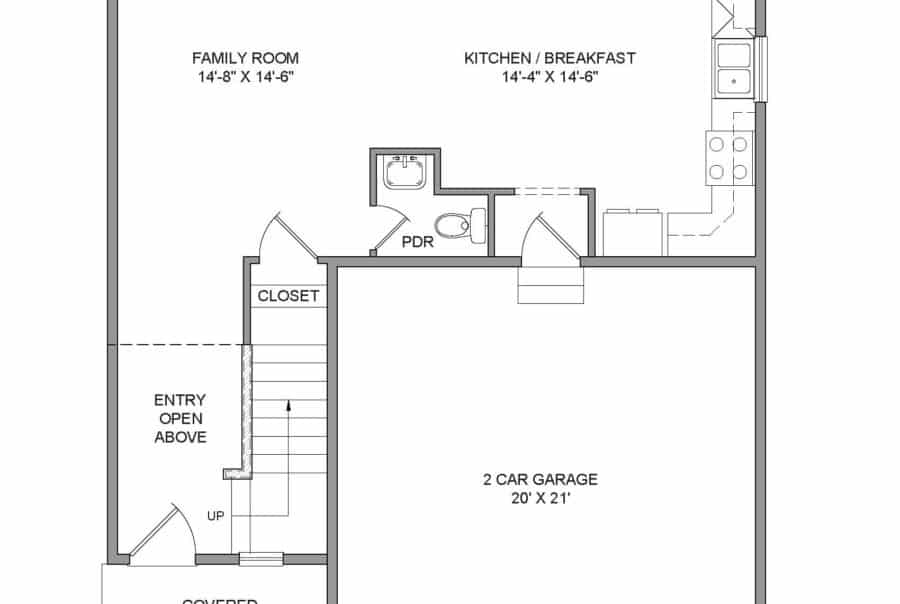 The Delta Floor Plan by GTG Tranquility Homes